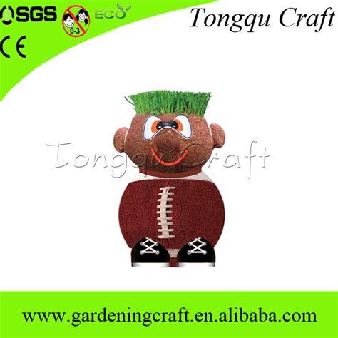 어린이 창작 대한 장난감을 축구 선수 잔디 머리 인형 Buy 잔디 머리 인형 Product On
