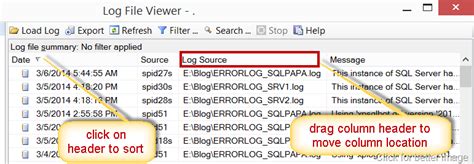 Ssms Tip Merging Errorlogs From Different Machines Using Log File
