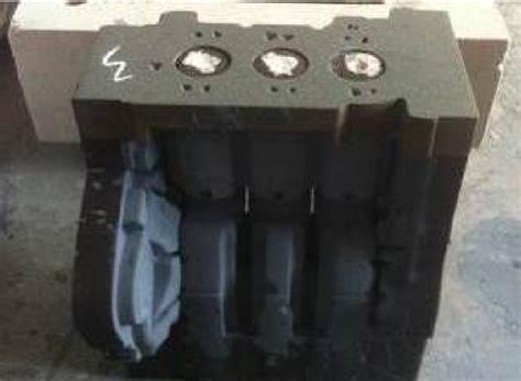 Sand Casting Of Engine Cast Iron Cylinder Block ZHY Casting