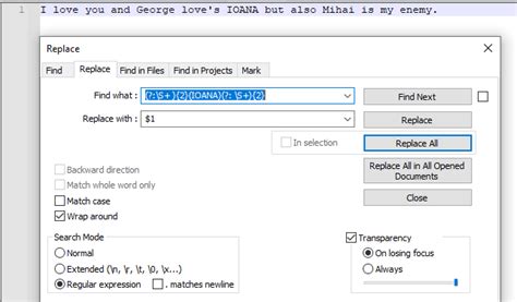 Notepad Regex Match And Delete Words Before And After The Specified Word Super User