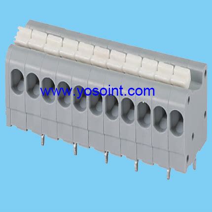 Mm Pitch Pcb Spring Terminal Block