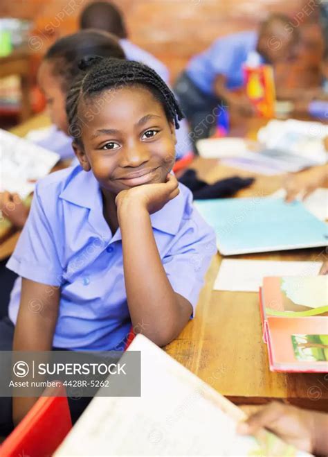 Student Smiling In Class Superstock