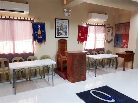 The Lodge Room Is Now Ready For The Special Sessions Of The Grand Lodge