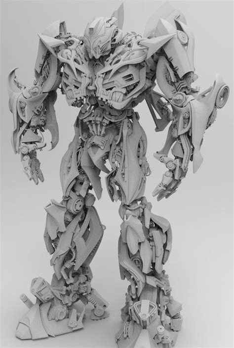 Bumblebee Hq Transformers Movie Model Extreme Detail Stl Obj Mtl Fbx