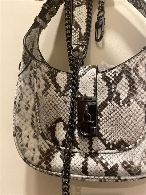 Guess Mini Maimie Python Hobo Bag Brand New Roots And Leisure Shop