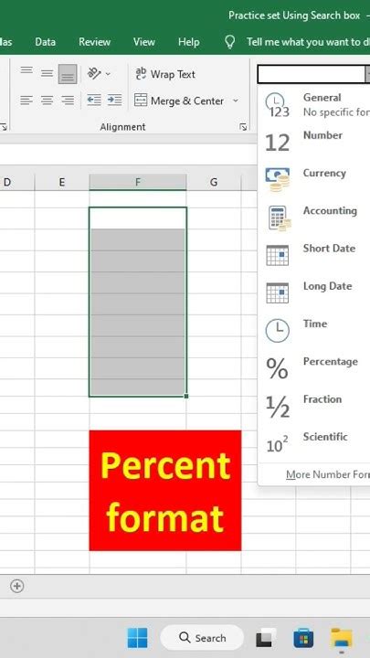 Percent Format In Excel Shorts Excelshorts Excel Exceltutorial Deepaccounting Exceltips