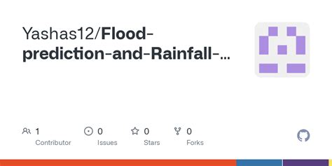 GitHub Yashas Flood Prediction And Rainfall Analysis