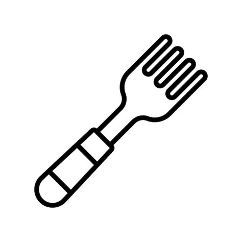 Premium Vector Fork Icon Vector Design Template Simple And Clean