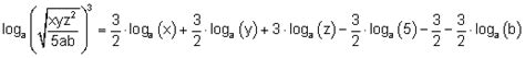 Lösungen Mathe Aufgaben Logarithmen Ii • 123mathe