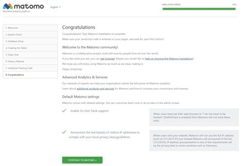 how to integrate matomo into your vue js application
