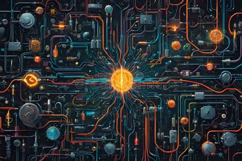 Ai Generated Illustrations For The Concept Of Physics On The Topic Of