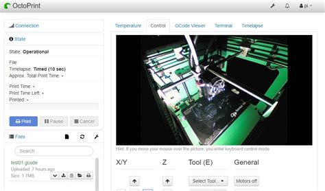 Raspbianにoctoprintをインストールする