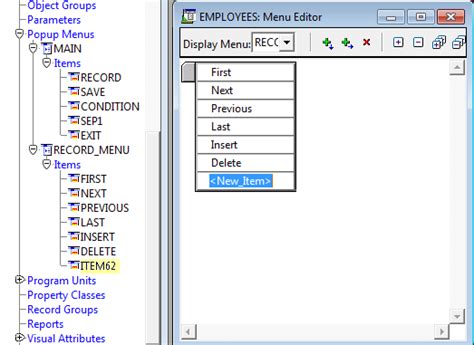 How To Create Pop Up Menus In Oracle Forms Culture