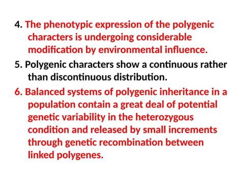 Class 7 Polygenic Inheritancepptx Biochemistry Ppt