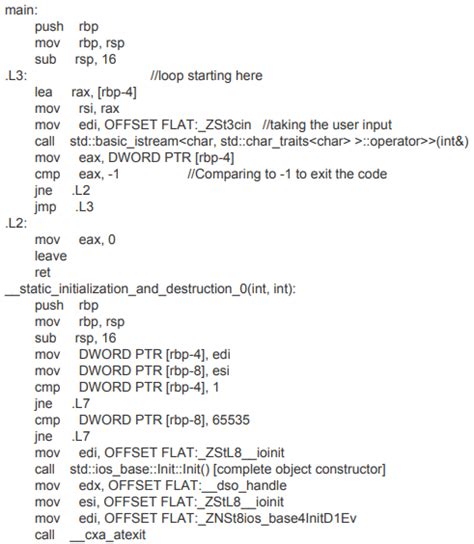 Convert This Program To An Instruction