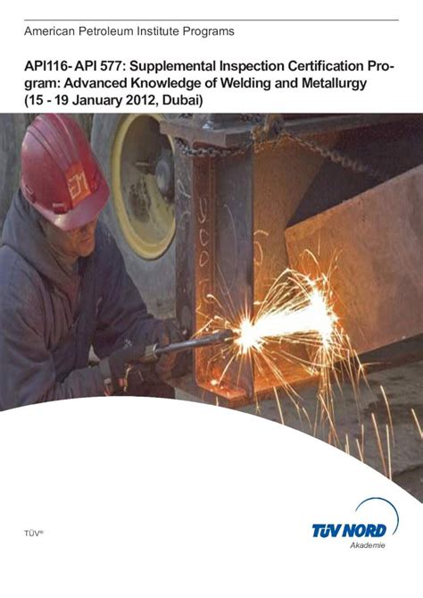 Pdf 20111025025751api116 Api 577 Supplemental Inspection Certification Program Advanced