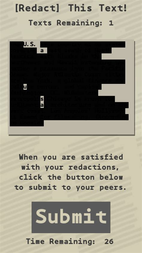 The Very Redacted Party Game By Callenshaw