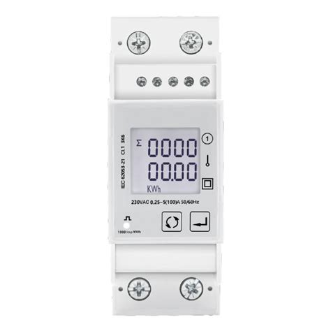 Sdm Modbus 230v Singe Phase Multifunction Energy Meter With Pulse