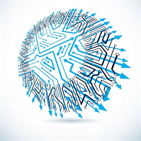 Premium Vector Vector Microchip Design Cpu Information Communication Technology Element