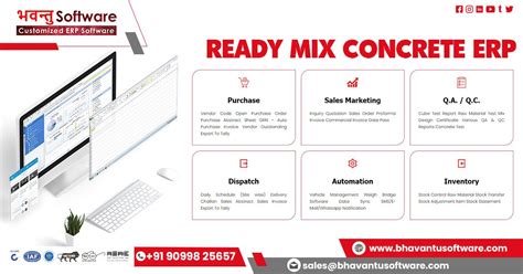 Ready Mix Concrete Erp In Odisha Bhavantu Software