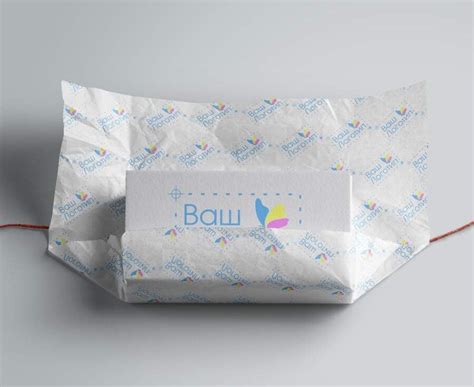 Бумага пергамент с вашим логотипом | Продукция с логотипом