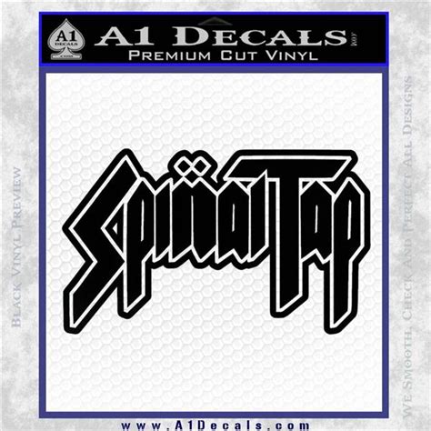 Spinal Tap Band Decal Sticker A1 Decals