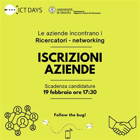 Ictdays Ict Networking Ricerca Research Companymeetresearchers Aziendericercatori