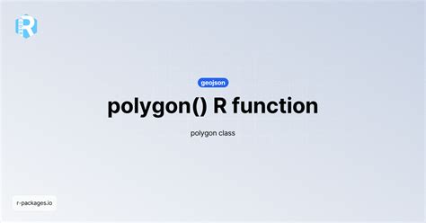 polygon r function from [geojson] r packages