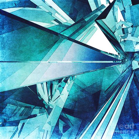 Random Abstract Shapes Digital Art By Phil Perkins