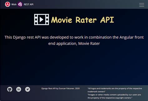 Github Ddeveloper Movieratings Django Api For Managing Movie Ratings