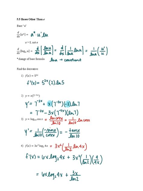5.5 Notes | PDF