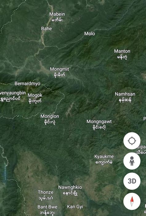 Peoples Spring မိုးမိတ်မြို့ နှင့်အနီးတဝိုက်တွင်