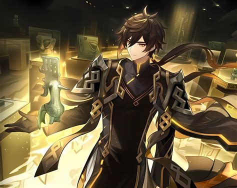 скин на чжун ли Genshin Impact Hoyolab