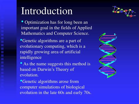 Ppt Genetic Algorithms Powerpoint Presentation Free Download Id