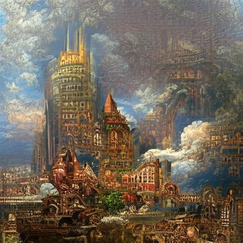 Decopunk City Base Ai Generated Artwork Nightcafe Creator