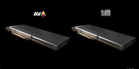 Intel Arctic Sound M Enterprise Accelerator Shown Encoding Av1 Video