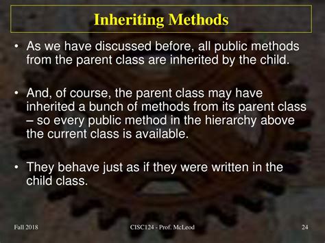 Cisc124 Assignment 4 On Inheritance Due Next Monday The 12th At 7pm Ppt Download