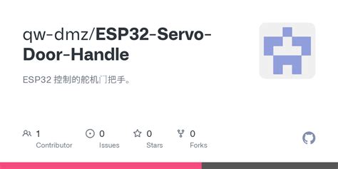 Esp32 Servo Door Handle O At Main · Qw Dmz Esp32 Servo Door