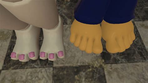Mangle And Juniper Lee Show Their Feet 2 By Militaryrabbit On Deviantart