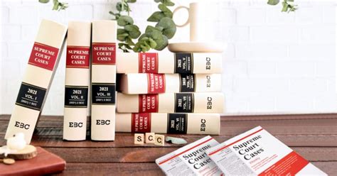 Scc By Ebc A Trusted Source For Indian Case Law