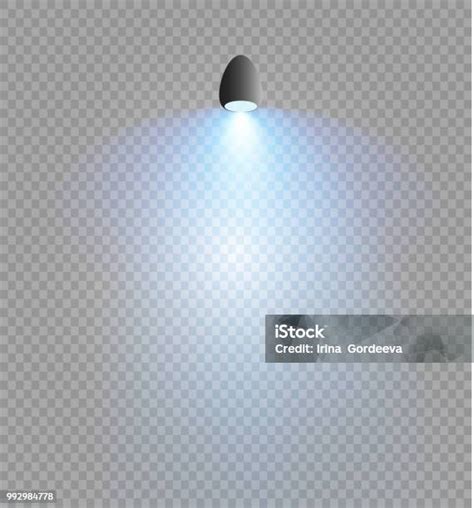 황금 빛의 투명 한 배경에 고립 효과 조명 태양 광선와 플래시 그리고 스포트 라이트 노 빛 효과입니다 반짝와 스타 버스트 금 금속에 대한 스톡 벡터 아트 및 기타 이미지