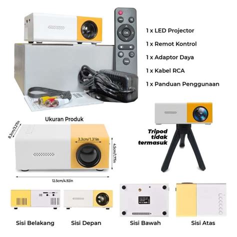 Promo Mini Proyektor Led Yg Yg Yg Lcd Portable Projector Home Diskon Di Seller