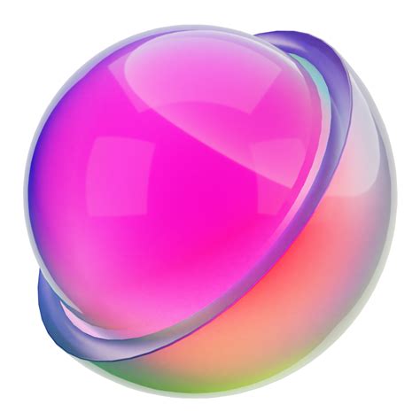 3d Abstract Shape With Iridescent Color Illustration Isolated Geometric Shapes For Decoration