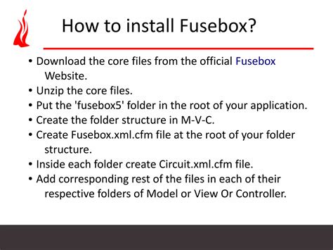 Setup Coldfusion Application Using Fusebox Mvc Architecture Ppt