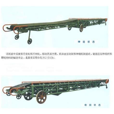 移动式水平输送机 水平输送机 郑州博邦机械设备有限公司 化工设备网