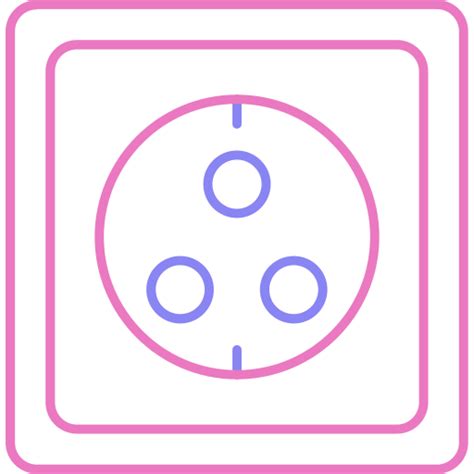 Wall Socket Generic Color Outline Icon