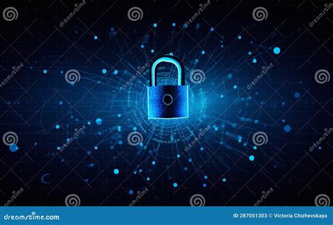 Security Cyberspace Digital Protection Technology Cyber System Lock Information Network