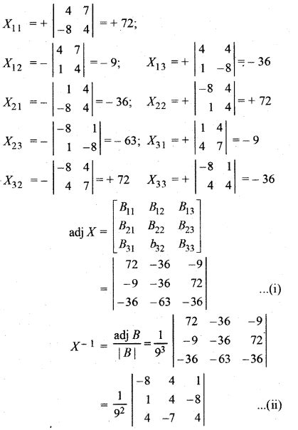 Icse Solutions For Class 10 Mathematics Matrices Artofit