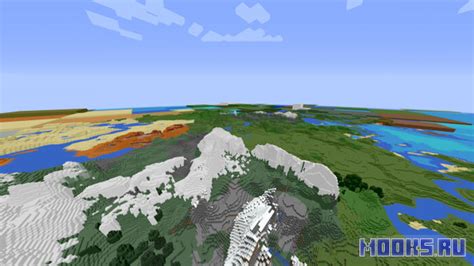 Distant Horizons моды на майнкрафт
