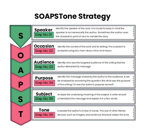Soaps Analysis Template